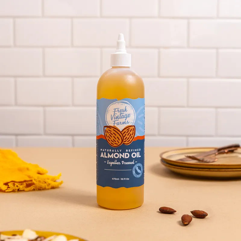 Refined Almond Oil – freshvintagefarms